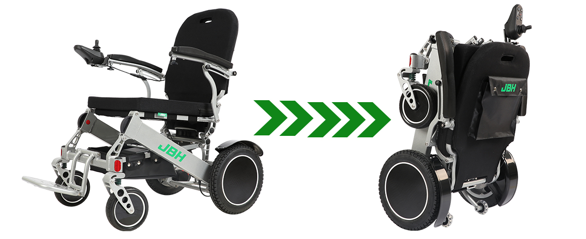 JBH Motoriserad bärbar rullstol D36 - JBH